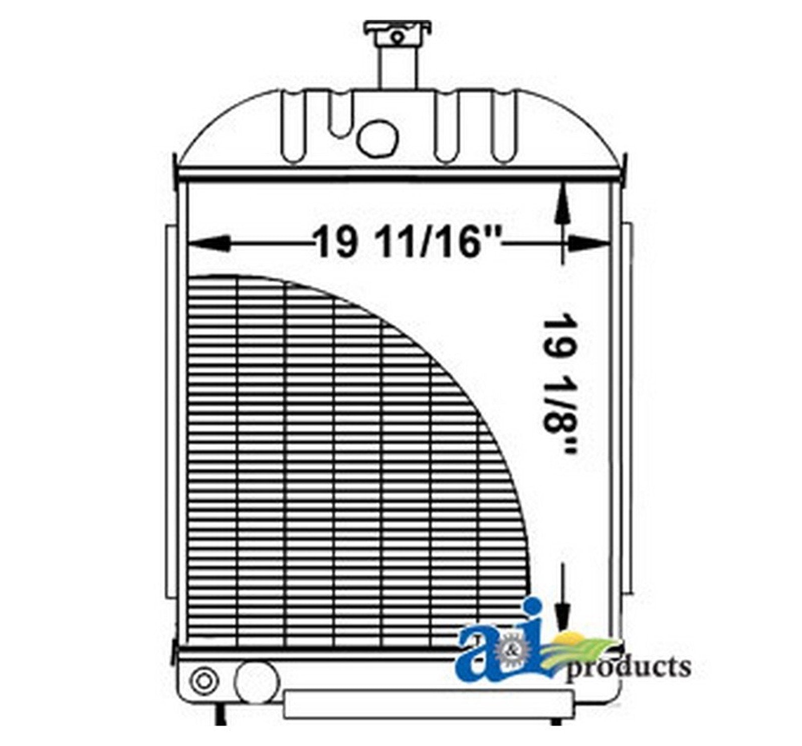 Ai G10877198H19491 Lincoln Welder Radiator For Lincoln Electric Welder ...