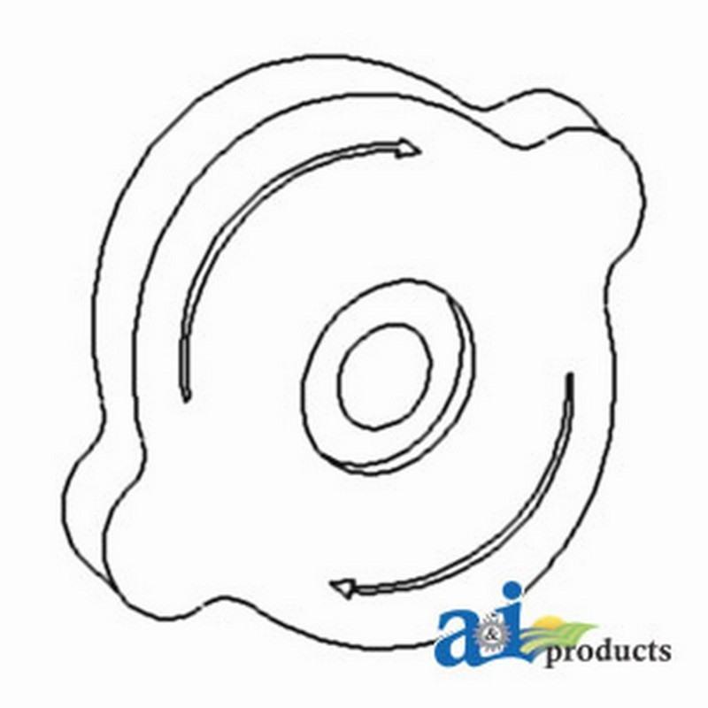 Cap, Radiator (7 Lb.) AT29054 | Agcon Supply