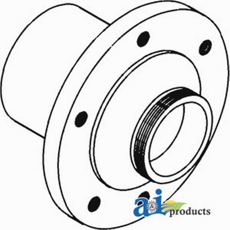 Hub, Wheel (For Use with Threaded Hub Cap) 70261418 | Agcon Supply
