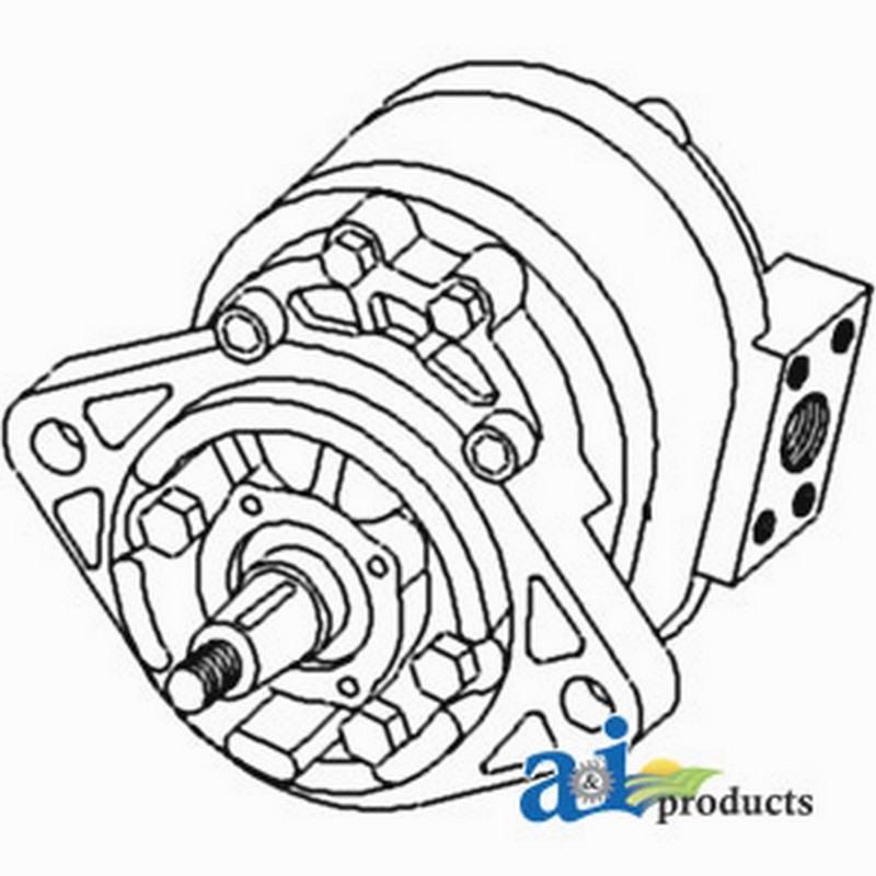 Pump, Hydraulic (18 Gpm) 544708R92 | Agcon Supply