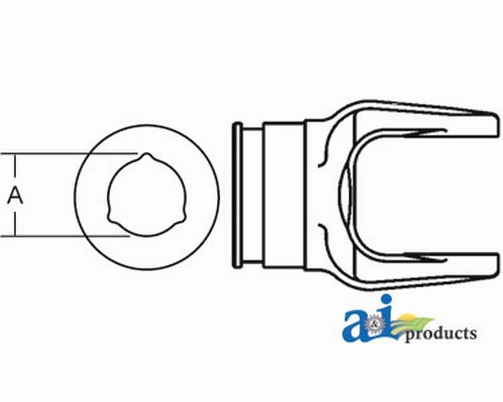 Inner Tube Yoke BP204056861 | Agcon Supply