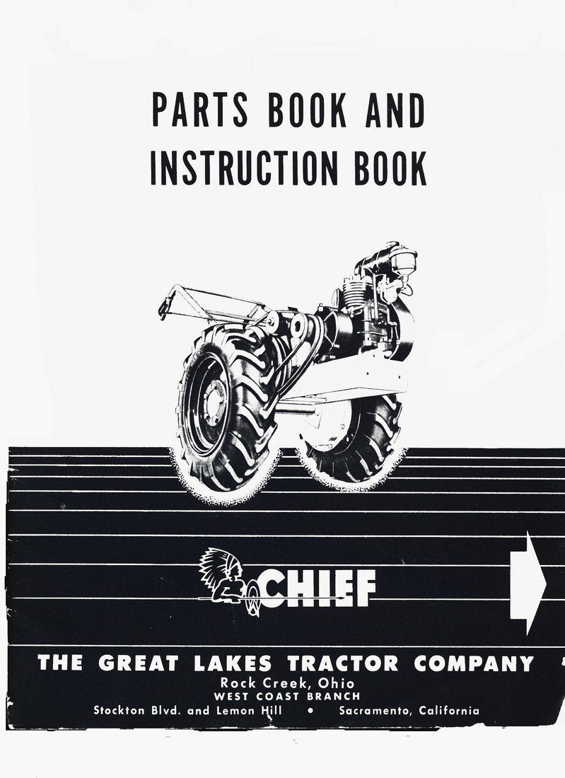 Chief Parts and Instruction Book | Agcon Supply